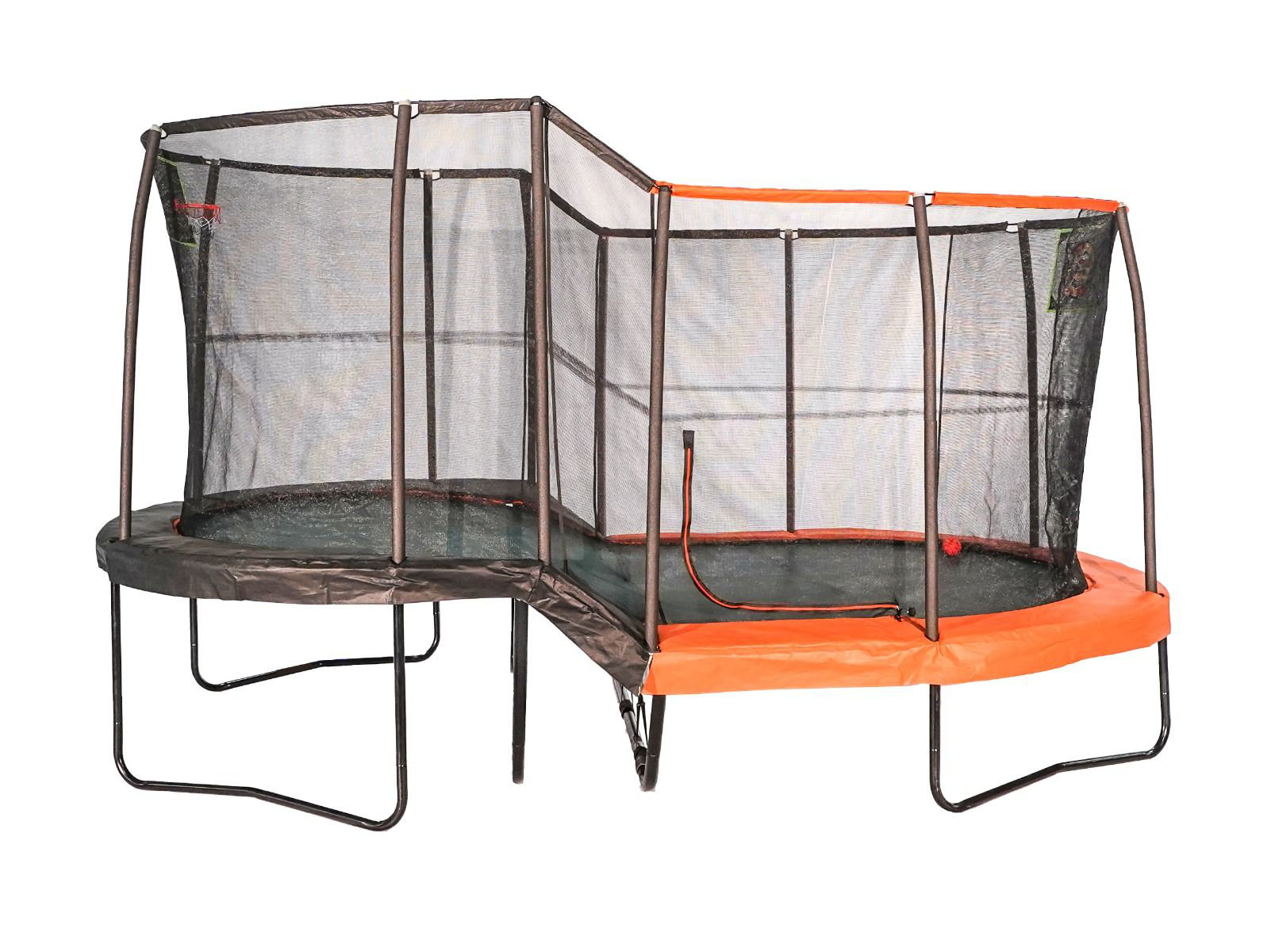 Jumpking JumpKing 10'x17' Multi-Level Oval Trampoline - Outdoor/Indoor ...