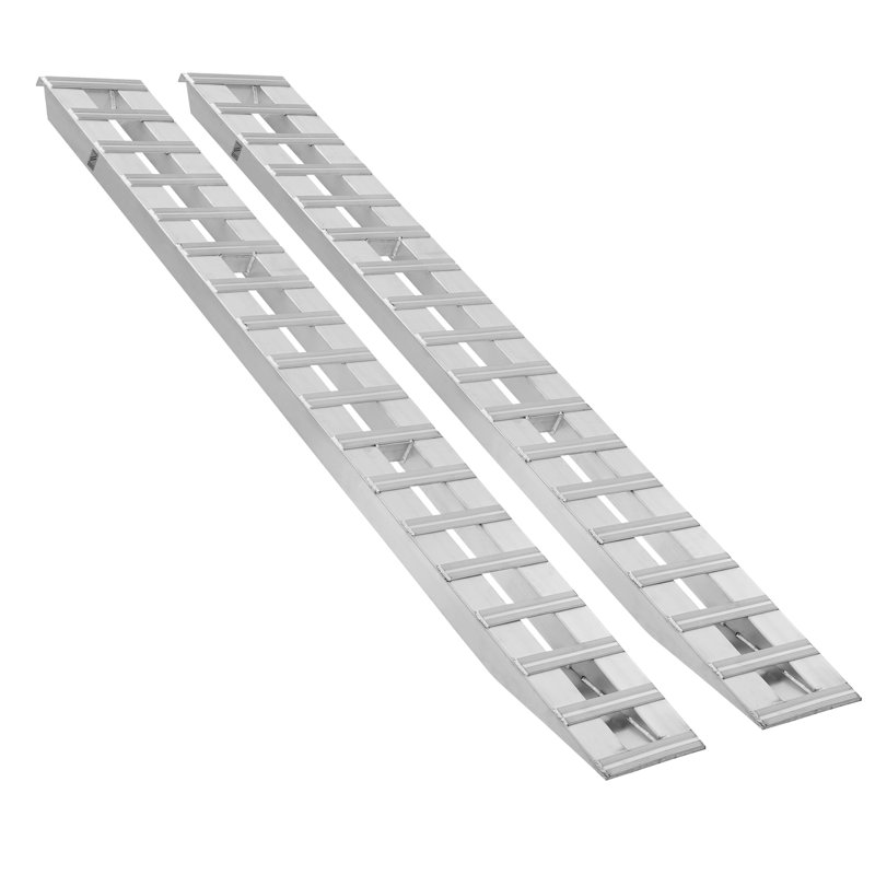 VEVOR 108" x 15" Aluminum Ramps 10000 LBS Capacity Loading Ramps | Wayfair