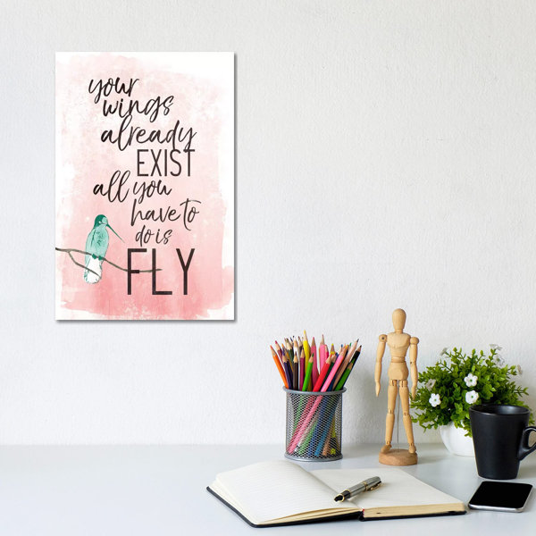 Happy Larry Fly by Mlli Villa - Print | Wayfair.co.uk