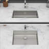 The Ai Furniture ADA-COMPLIANT Kitchen Sink, 23 Inch Undermount Sink 5. ...