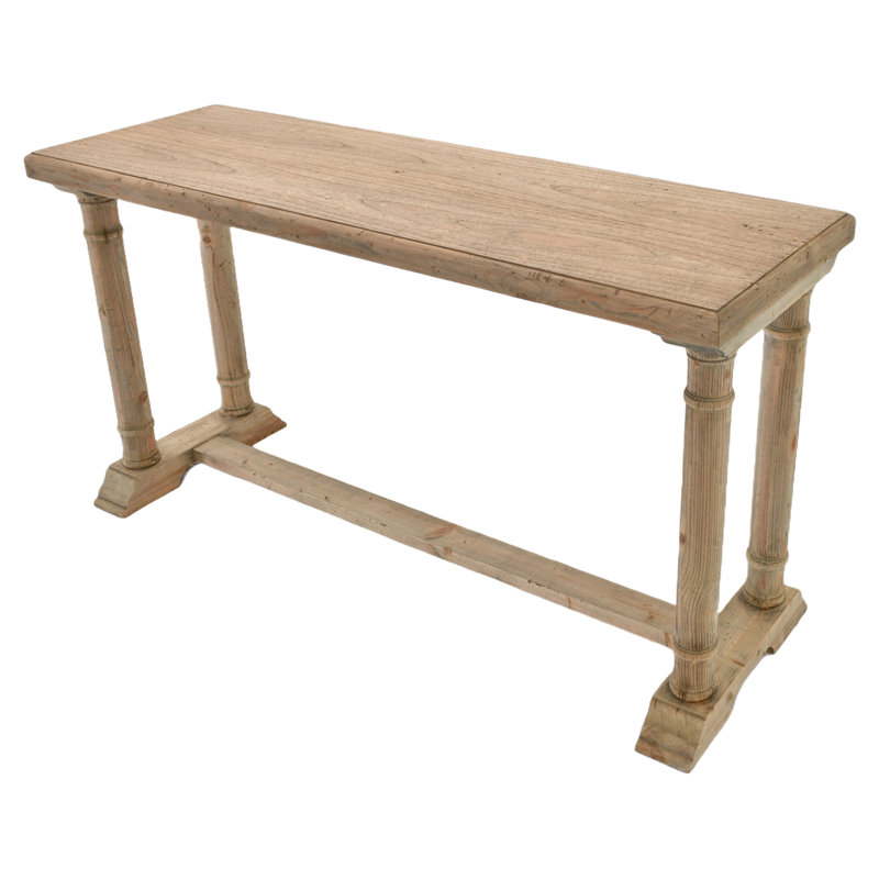 Rosalind Wheeler Claridge 60" Solid Wood Console Table | Wayfair
