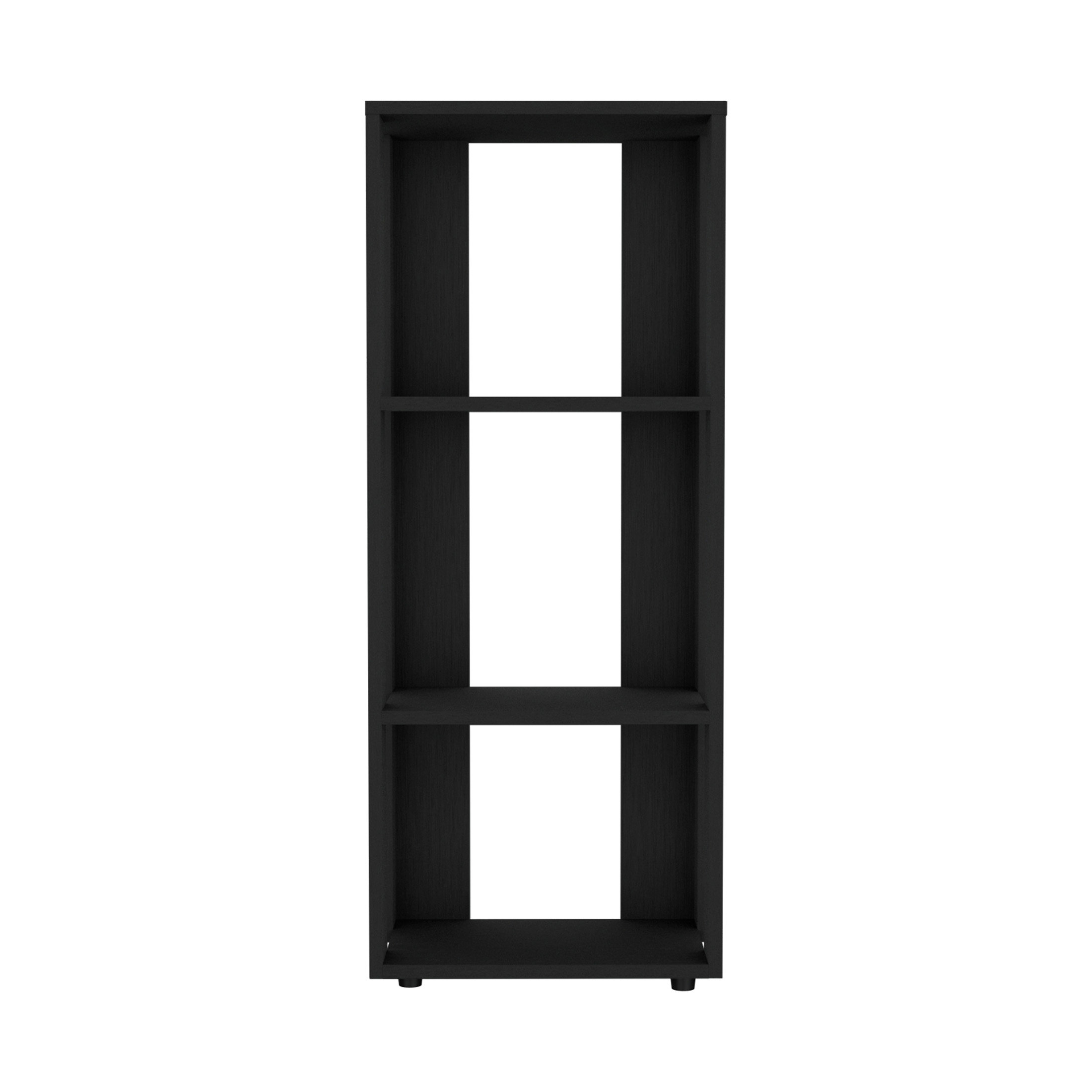 Ebern Designs FM FURNITURE Modoc Bookcase In Melamine With Open Storage ...