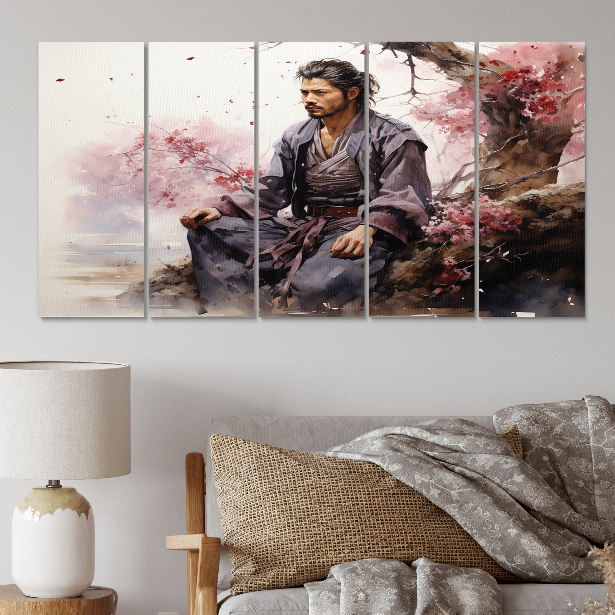 Winston Porter Asian Art Samurais Resolve V - Asian Metal Wall Decor ...