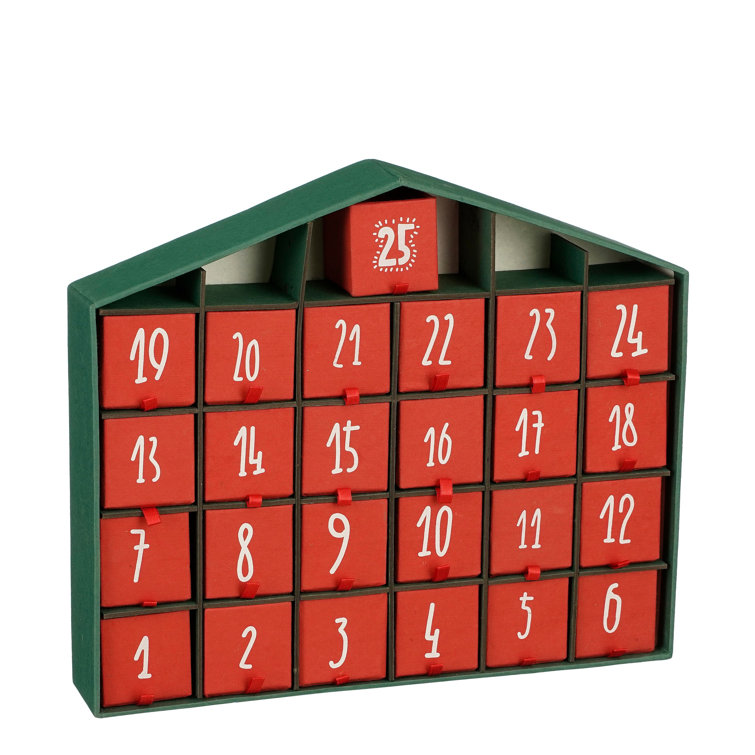 The Seasonal Aisle Christmas Advent Calendar | Wayfair.co.uk