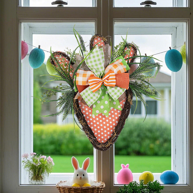 The Holiday Aisle® 1 Easter Carrot Shape Pendant, 15.75inch Easter ...