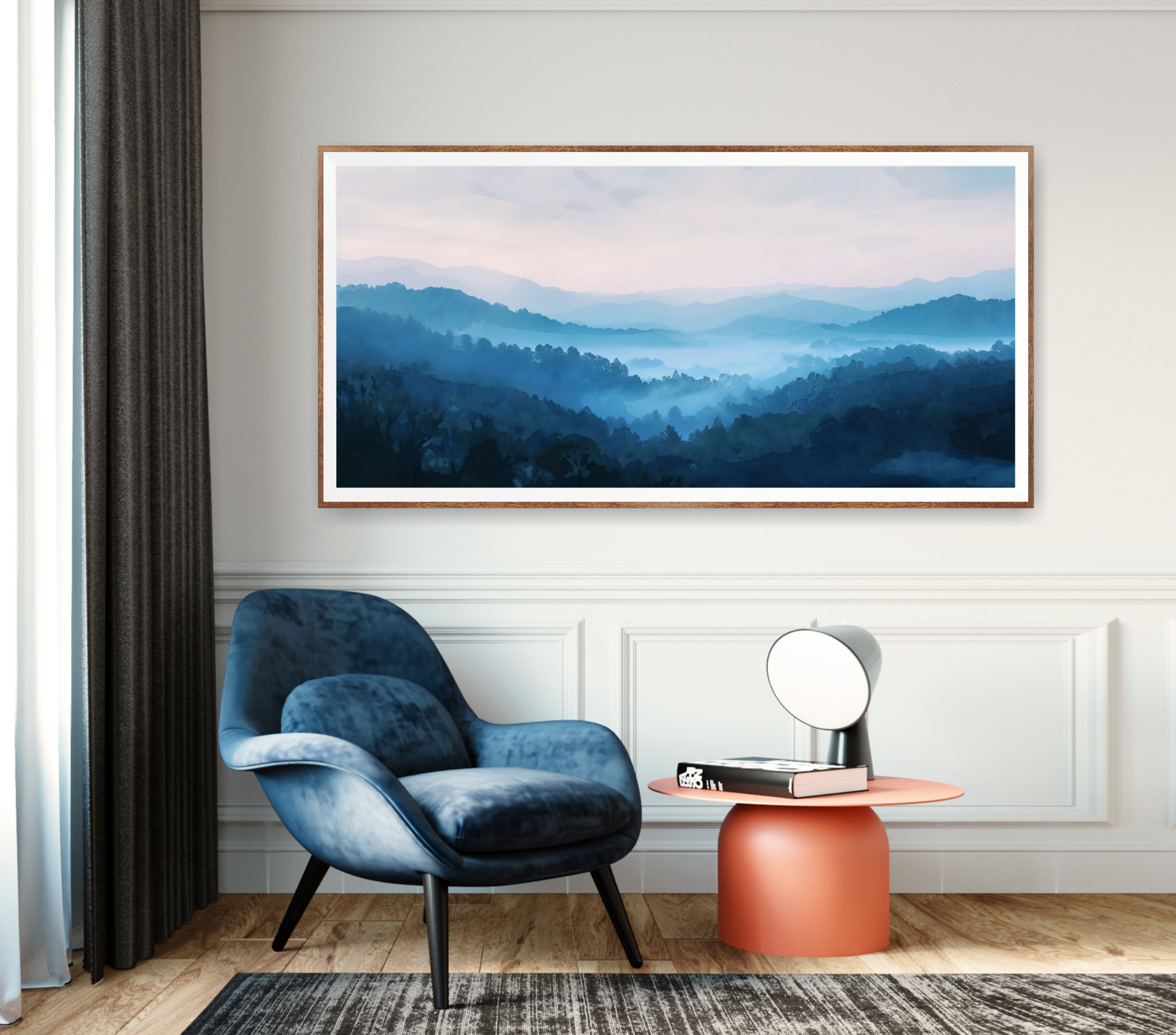 ART TERRITORY Blue Ridge Mountains National Park Poster, Extra Large ...