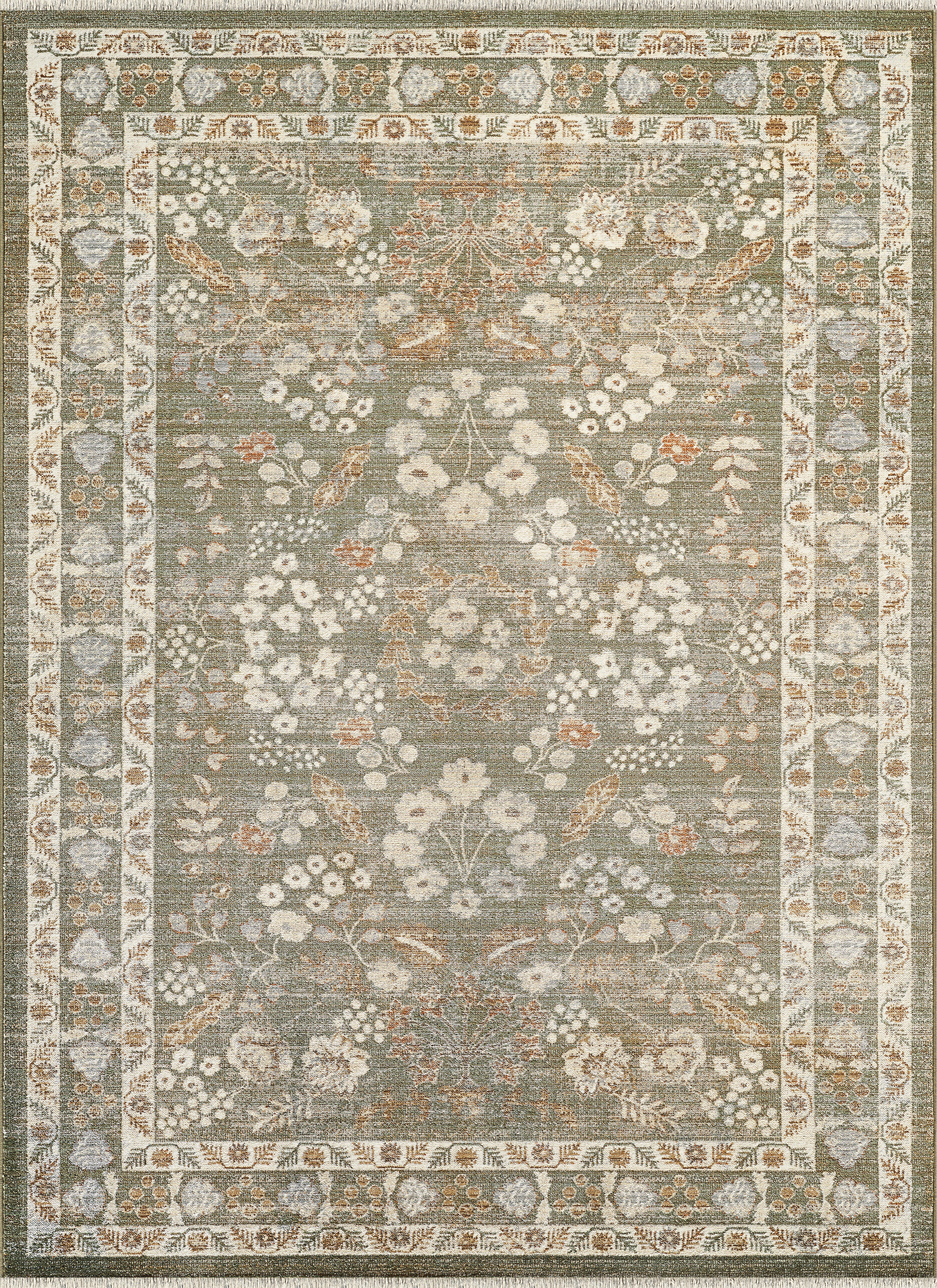 Charlton Home® Abani Rugs Giavonnie ALA140A Traditional Sage Green ...