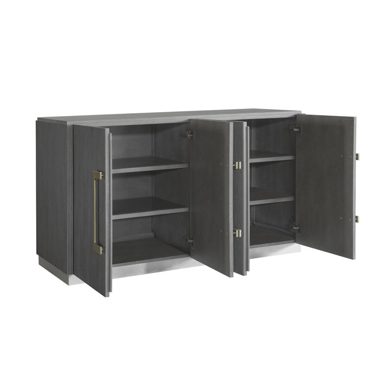 Scott Living Heritage 4 Door Console | Wayfair