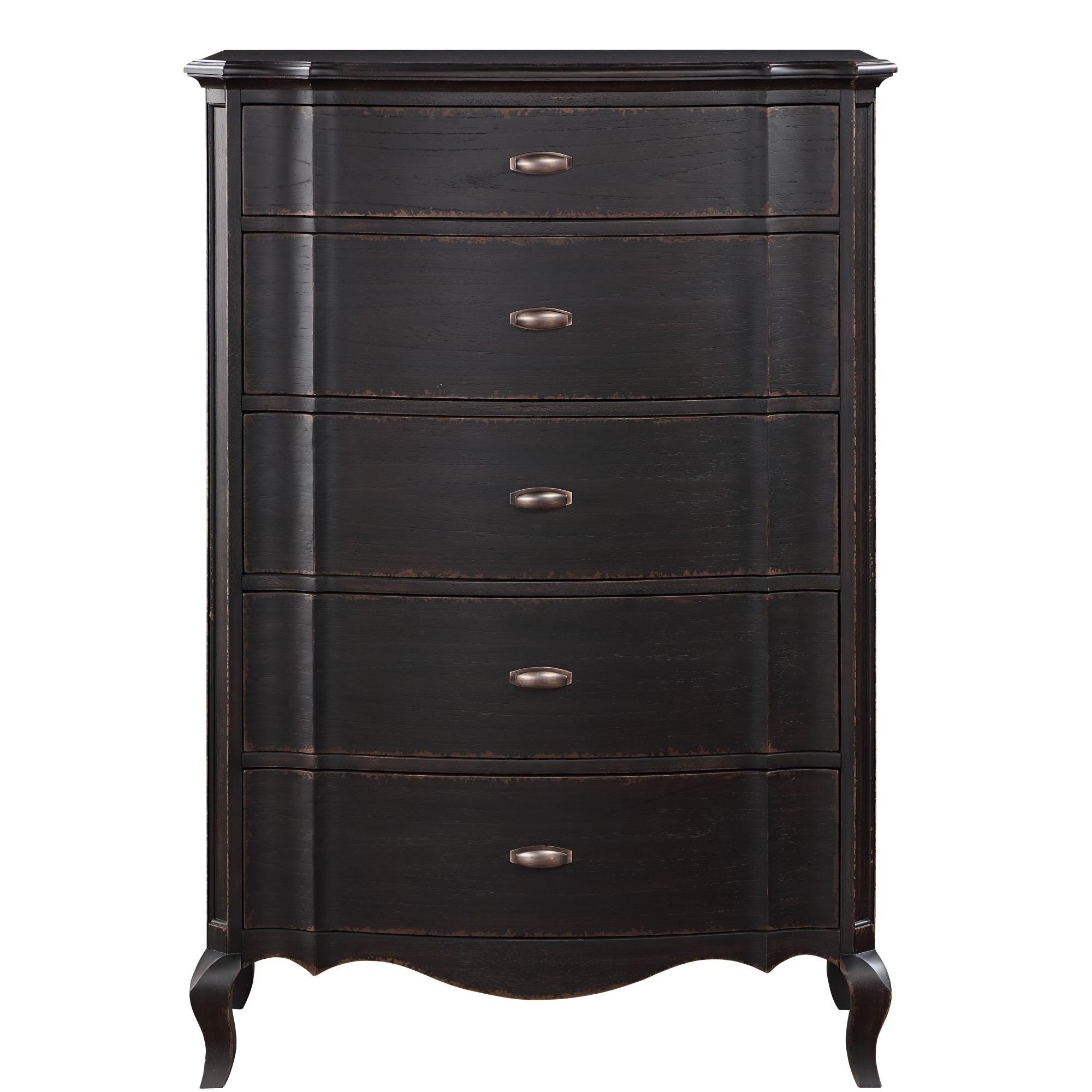 Wildon Home® Antique Black Finish Chest | Wayfair