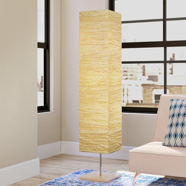 Wrought Studio™ Triplett 58" Column Floor Lamp "& Reviews" | Wayfair