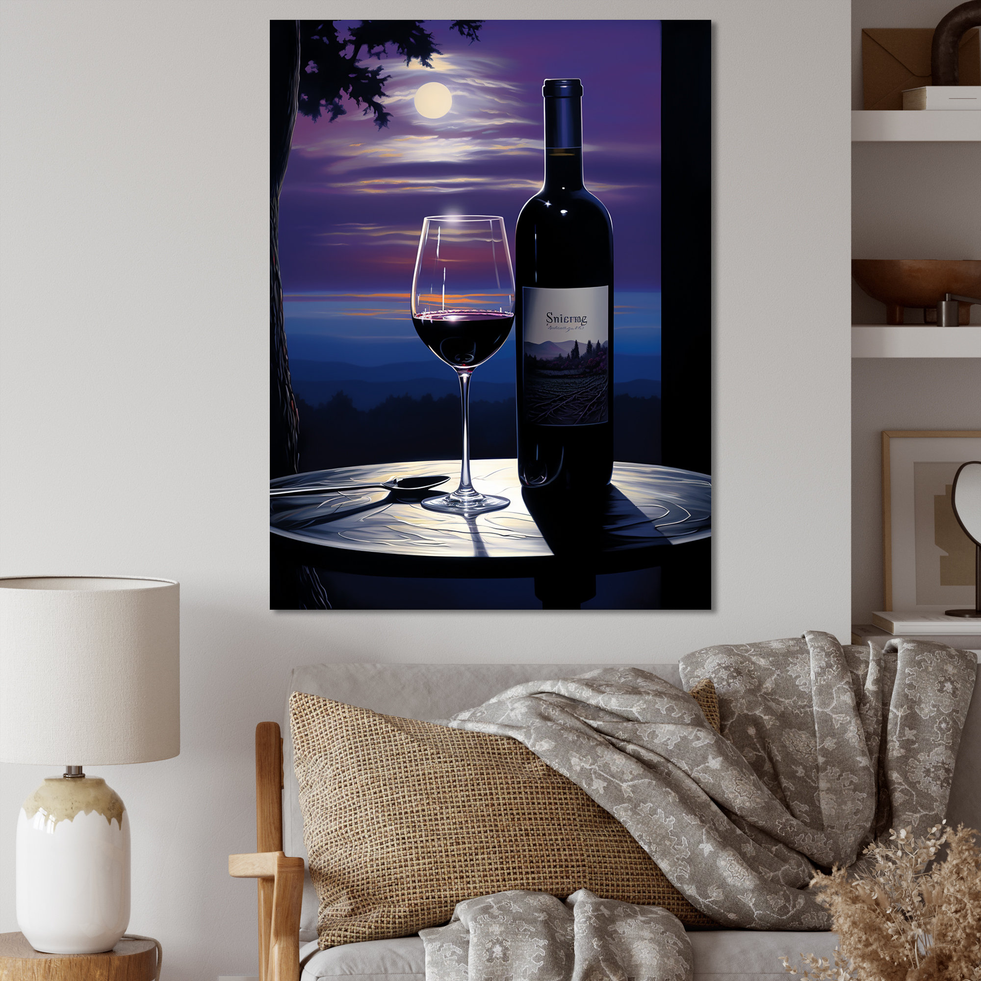 Ebern Designs Shiraz Silhouette I - Print | Wayfair