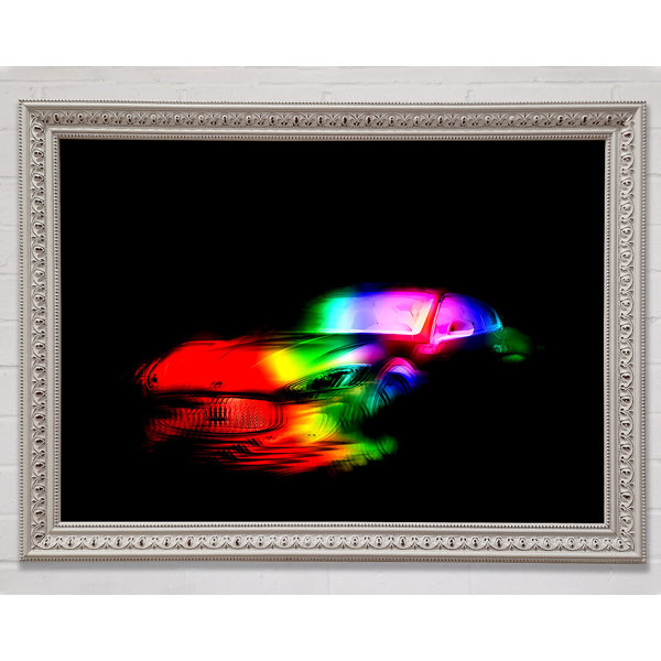 Bright Star Maserati Rainbow - Single Picture Frame Art Prints ...