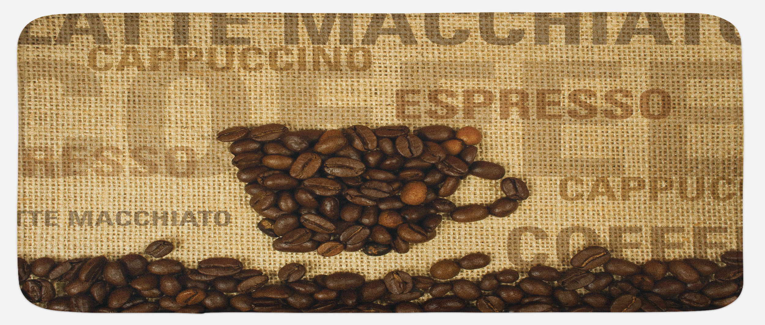 East Urban Home Coffee Kitchen Mat | Wayfair
