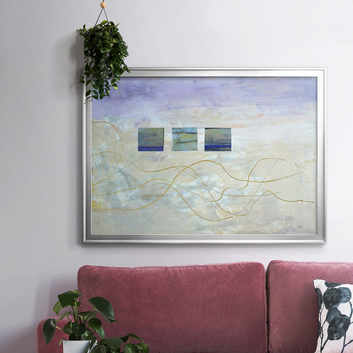 Wrought Studio™ String Windows I-Framed Gallery Wrapped Canvas_2782832 ...