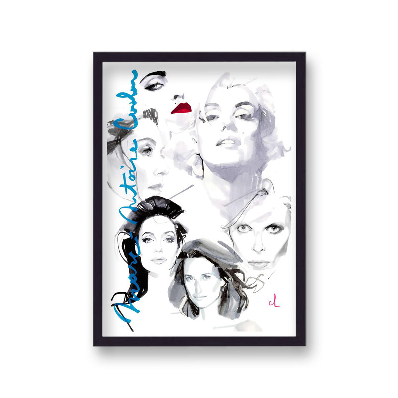 Happy Larry Marc Antoine Coulon Celebrity Portrait Collage 1 | Wayfair ...