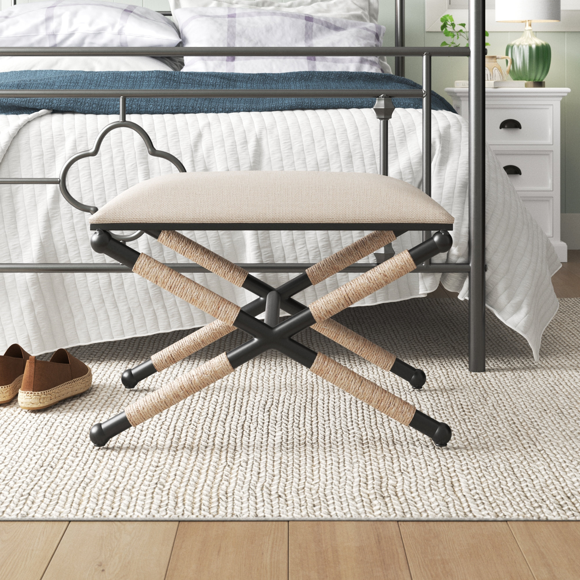 Birch Lane™ Metal Accent Stool & Reviews - Wayfair Canada