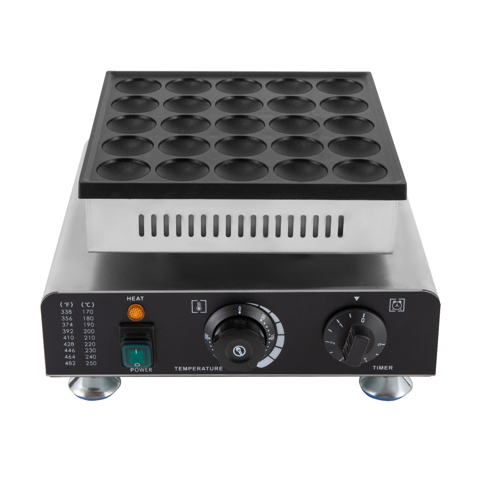 DALELEE Mini 25-grid Non-stick Pancake Baker Machine 50-300℃ Electric ... DALELEE Mini 25-grid Non-stick Pancake Baker Machine 50-300℃ Electric ...