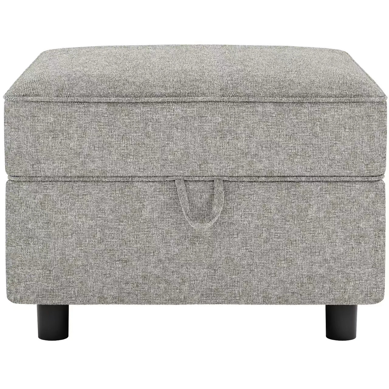 Latitude Run® Sarino 26” Wide Square Storage Ottomans Stool, Entryway ...