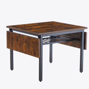 17 Stories Folding Dining Table, 1.2 inches thick table top, for Dining ...