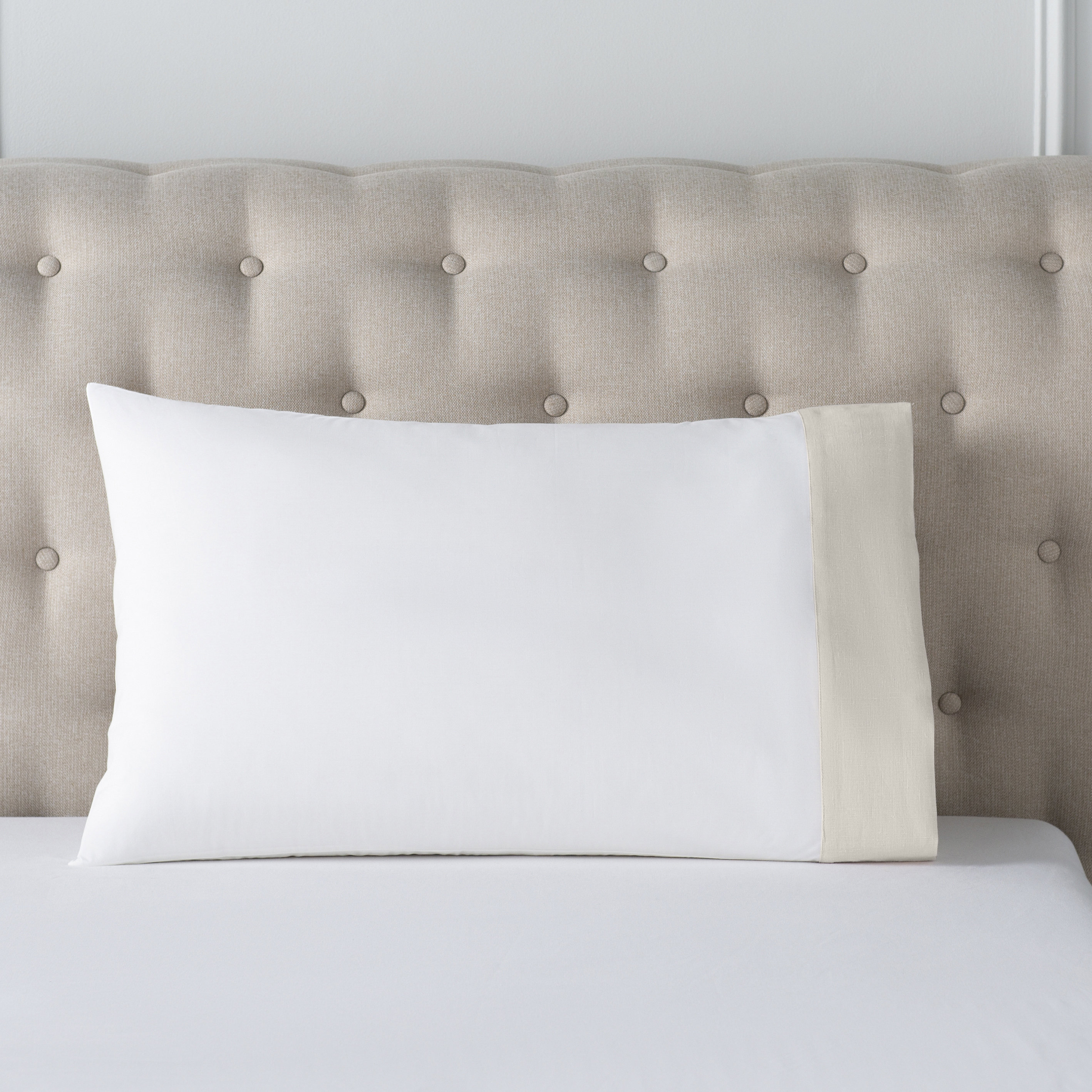 Peacock Alley Mandalay Cuff 200 Thread Count 100% Cotton Pillowcase ...