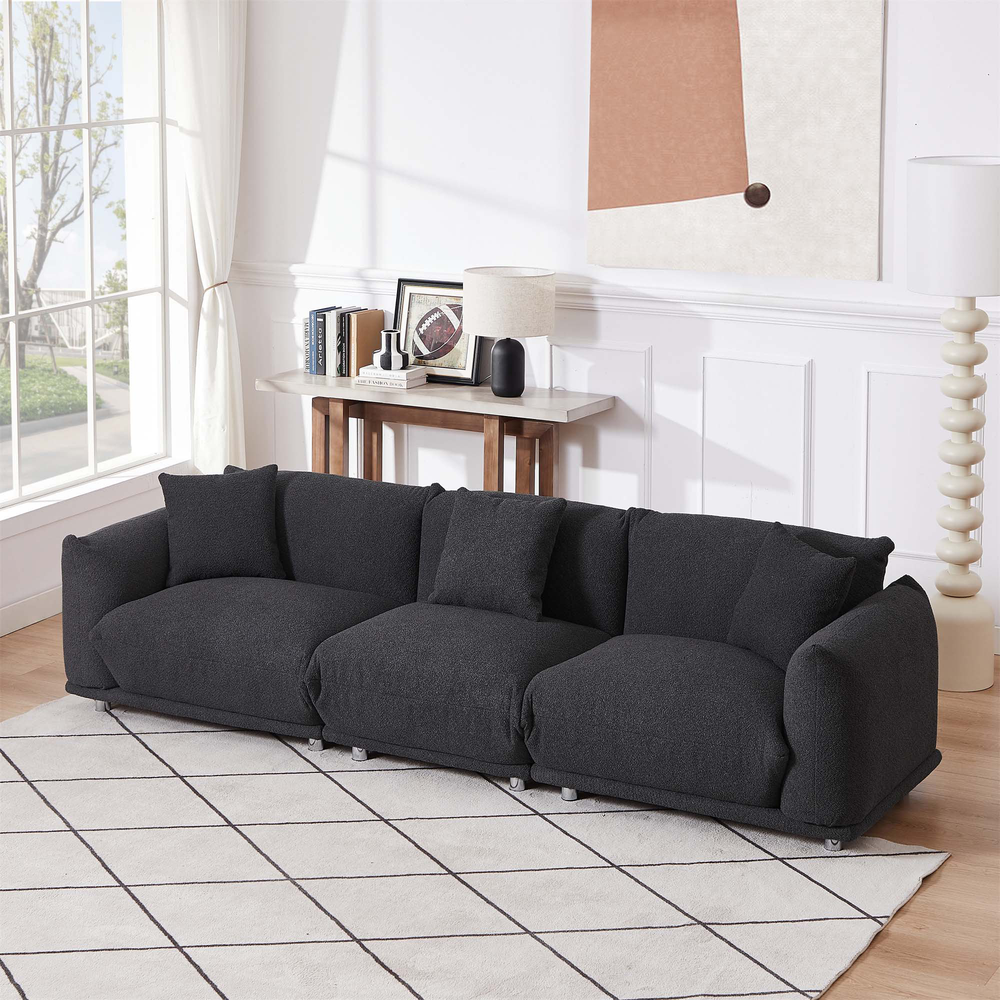 Latitude Run® Comfortable Modular Sofa with Plush Upholstery and Sturdy ...