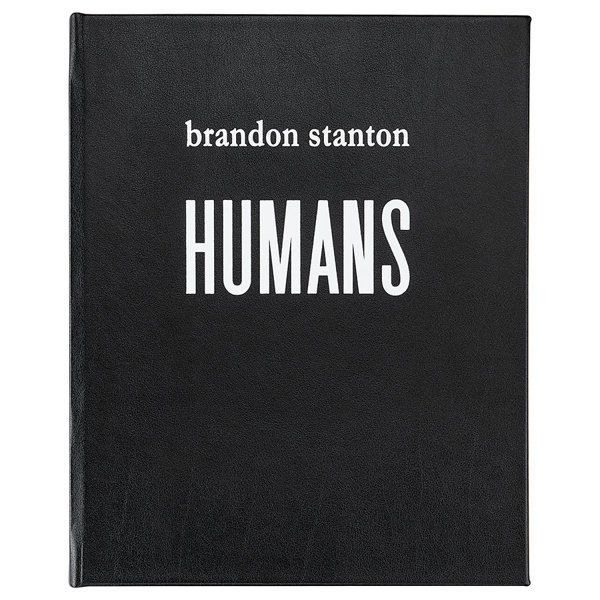 Graphic Image Humans Coffee Table Book, Leather, Black | Perigold