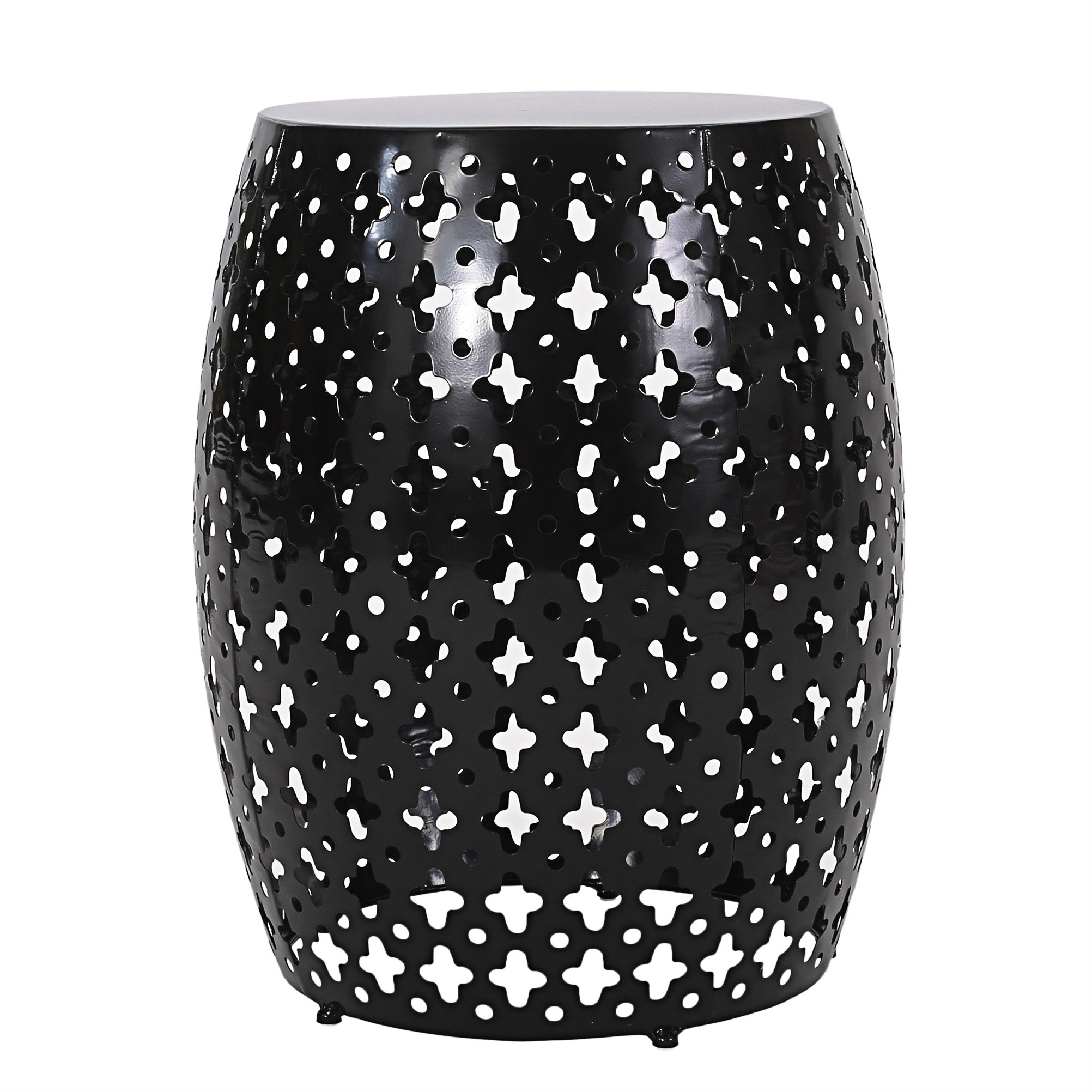 Bungalow Rose Metal End Table -Large | Wayfair