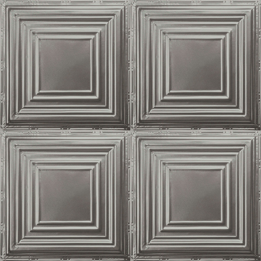 American Tin Ceilings Pattern 2' x 2' (24" x24") Wall Panels & Ceiling ...