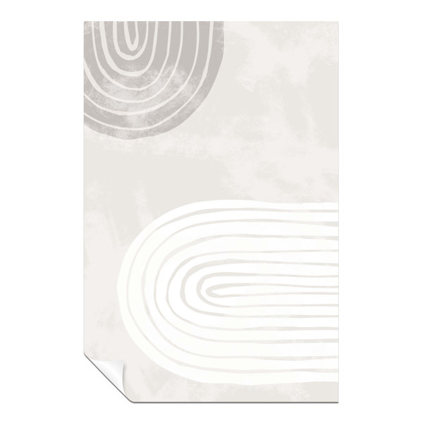 Panther Print Arch Thick Line - No Frame Painting | Wayfair.co.uk