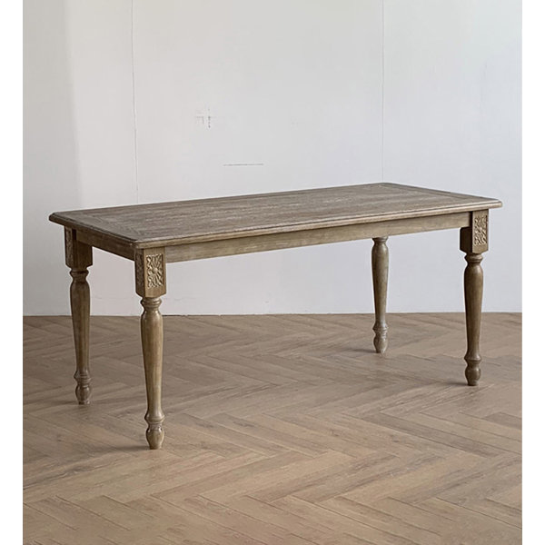One Allium Way® American Country-style Antique Distressed Carved Dining ...