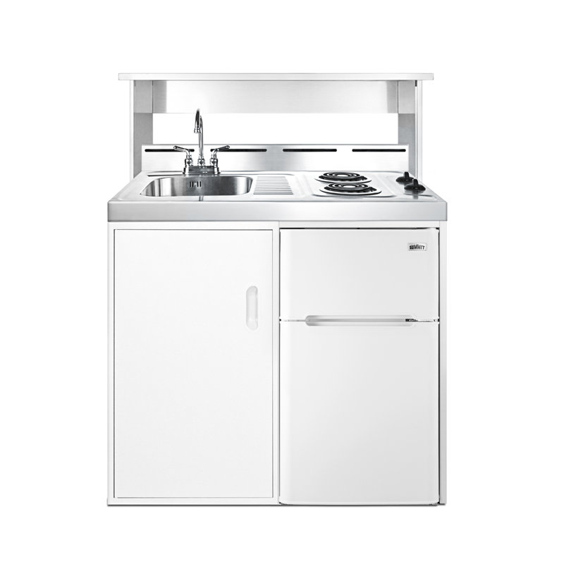 Summit Appliance All-In-One Combo Kitchens 2.92 cu. ft. Freestanding ...