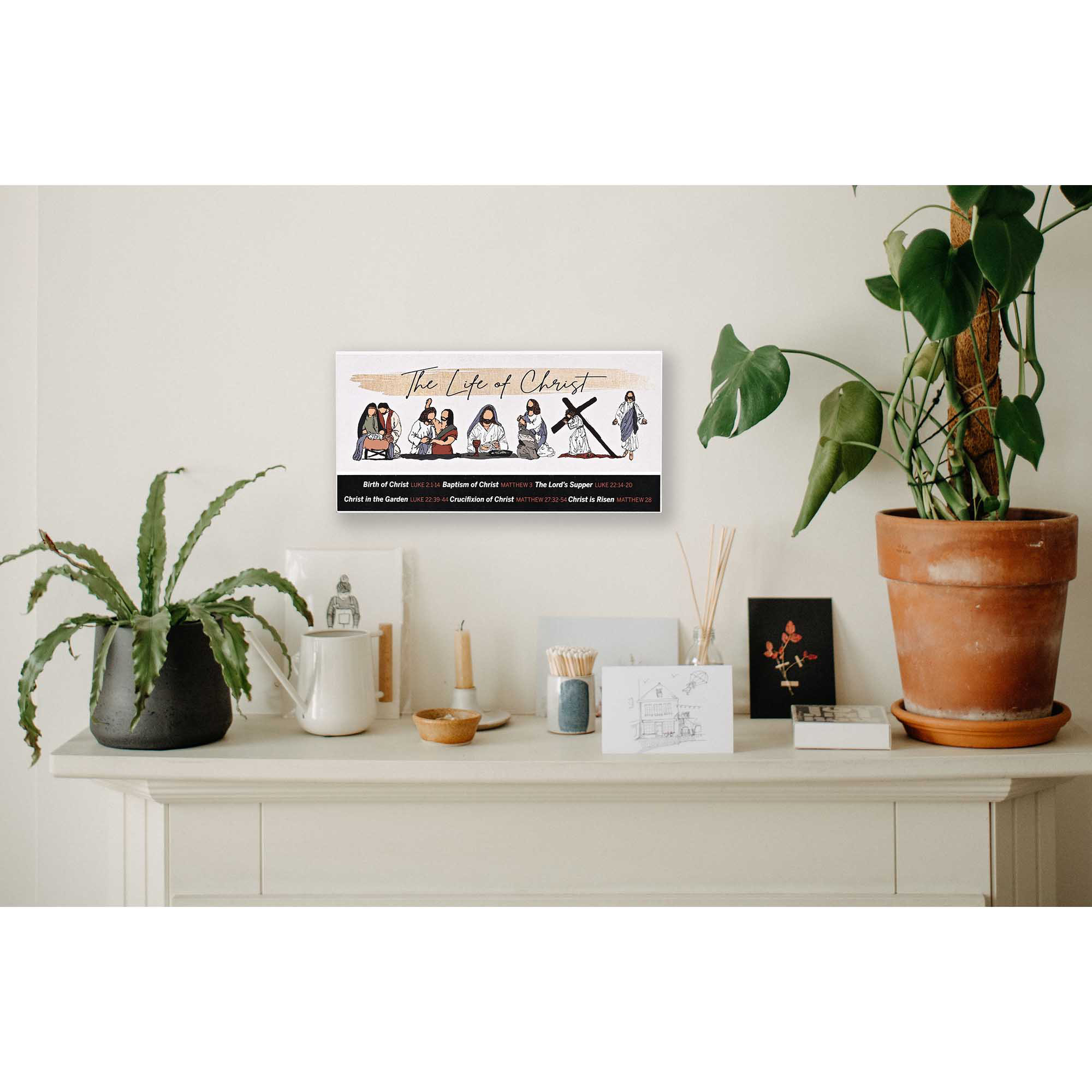 Trinx Xeno Life of Christ - Unframed Print on MDF | Wayfair