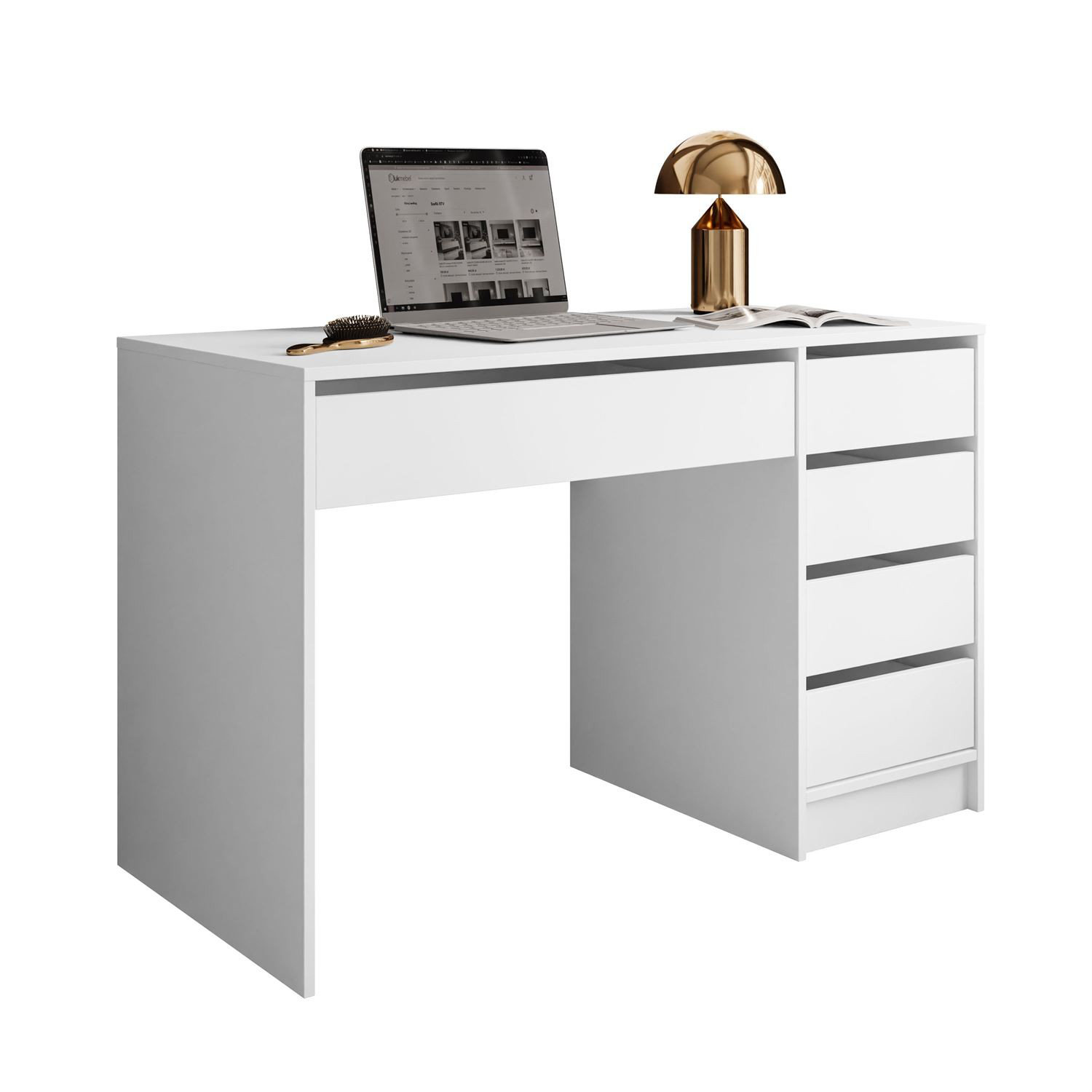 Latitude Run MADA MAT Desk with Drawers | Wayfair.ie