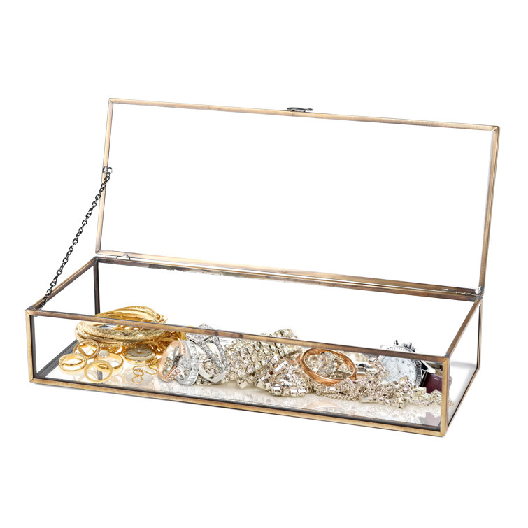 17 Stories Metal Jewelry Box | Wayfair