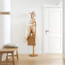Corrigan Studio Wooden Cactus Coat Rack Freestanding Clothes Tree Stand ...