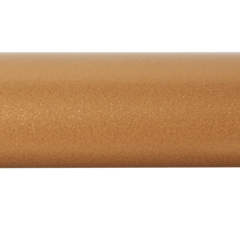 Wade Logan® Asharani Fabric Upholstered Back Armchair, Copper/Black ...