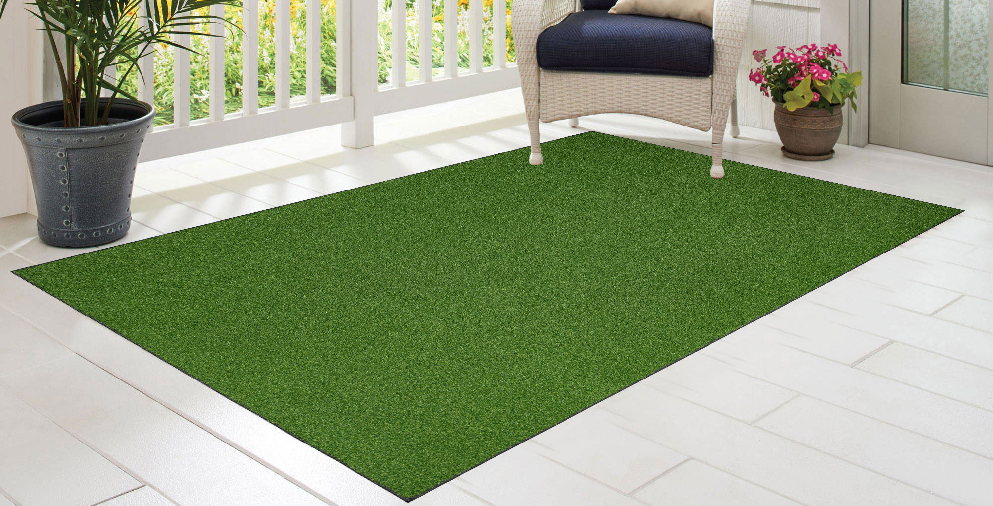 Ambient Rugs Heavy Duty Anti Skid Backing Turf | Wayfair