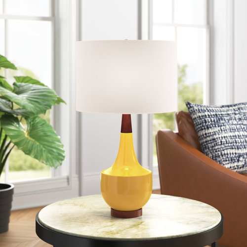 Wayfair | Yellow Table Lamps You'll Love in 2023