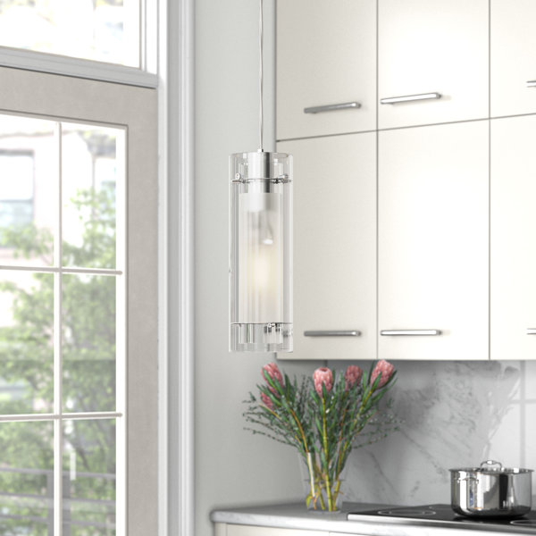 Latitude Run® Keithline 1 - Light Single Pendant & Reviews - Wayfair Canada