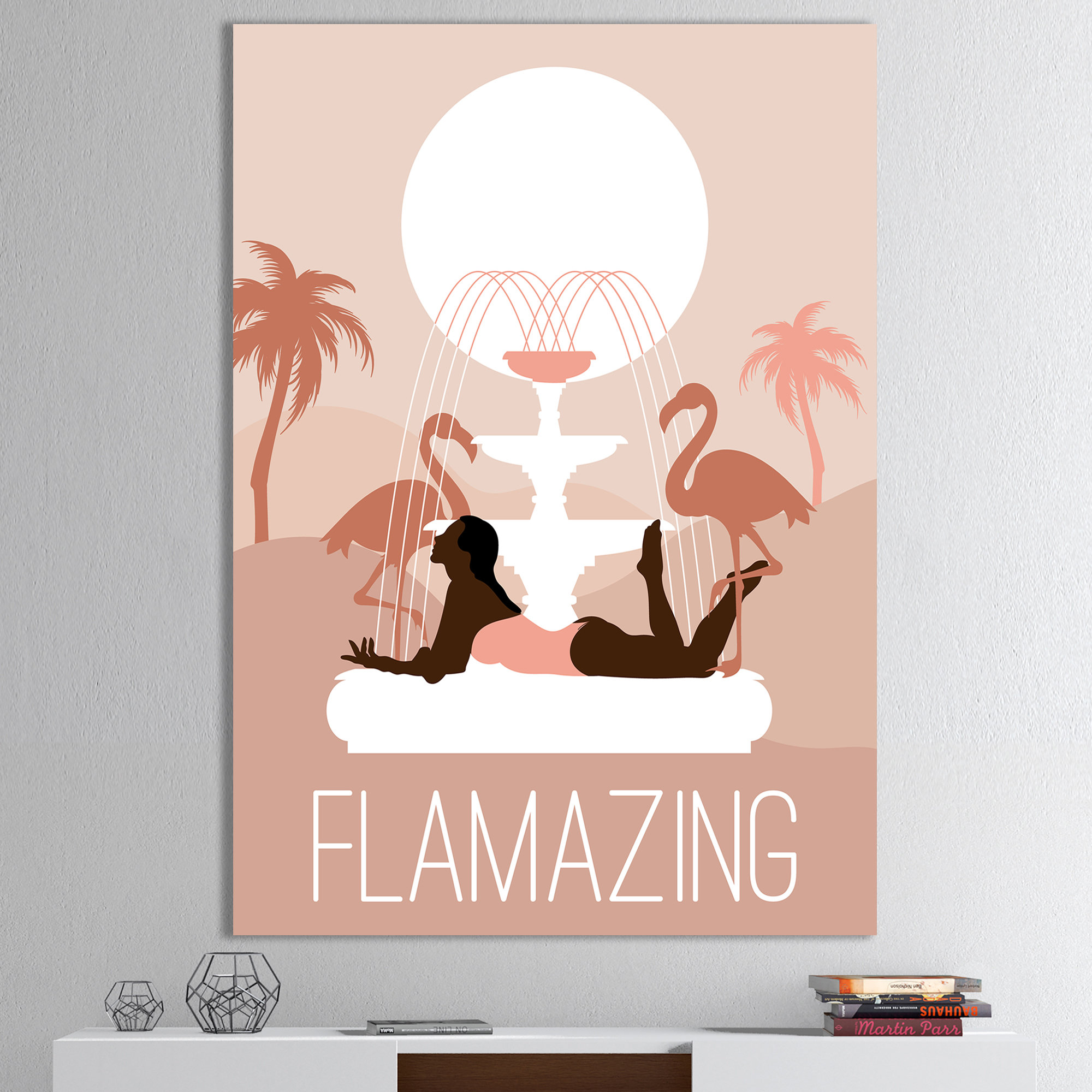 East Urban Home Empowered Cosmic Women Geometric Goddess Series Black ...