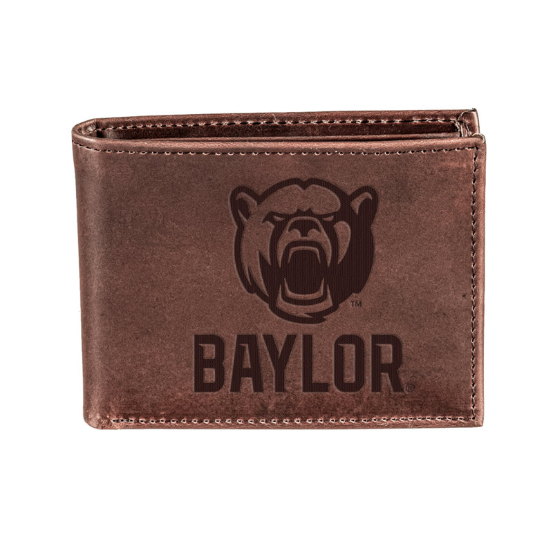 Evergreen Enterprises, Inc Baylor Leather Bifold Wallet | Wayfair