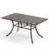 Lark Manor Asfand Aluminum 63.6" Long Dining Table | Wayfair