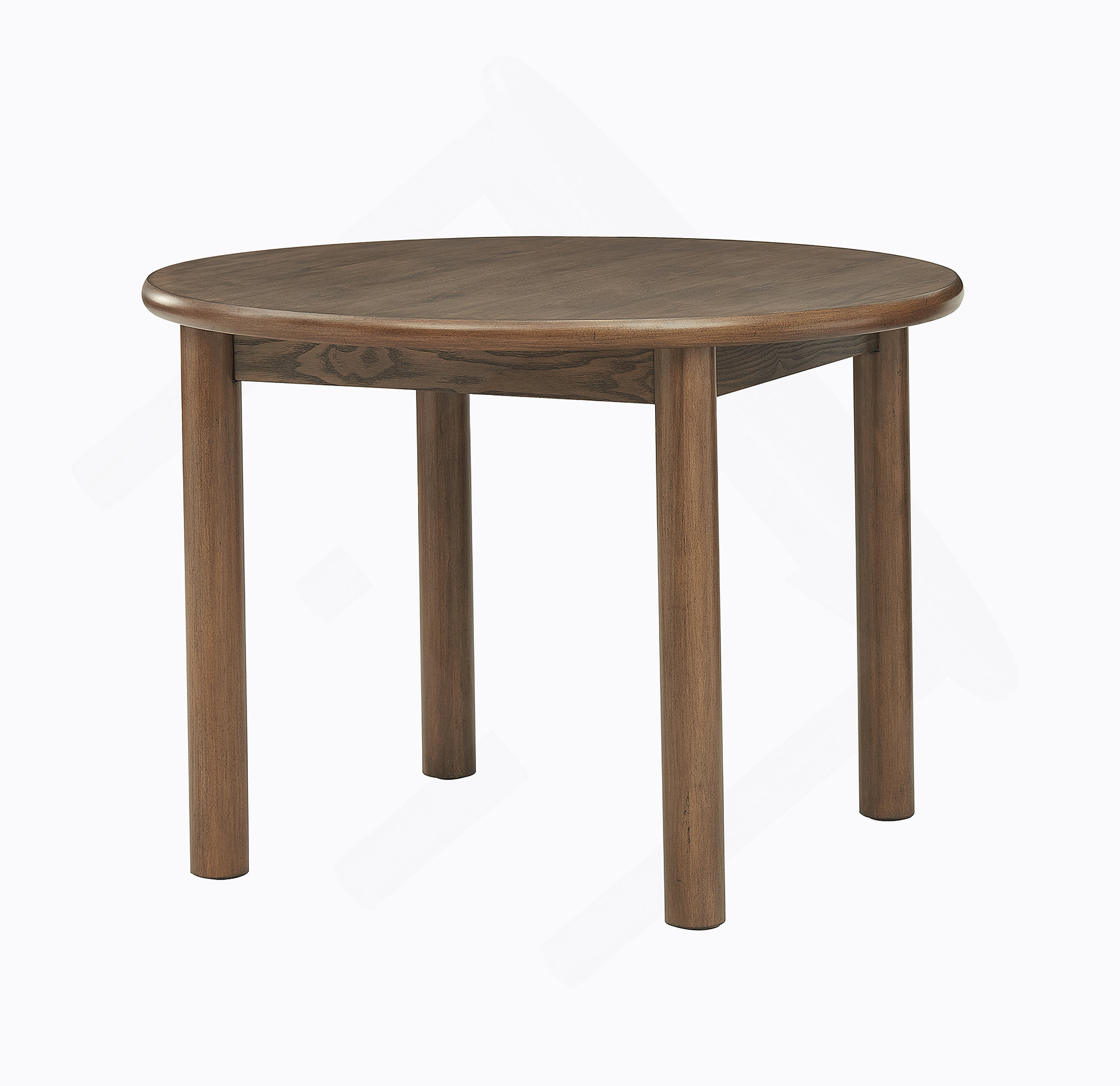 George Oliver 42" Round Dining Table for 4 Person, Retro Kitchen Table ...