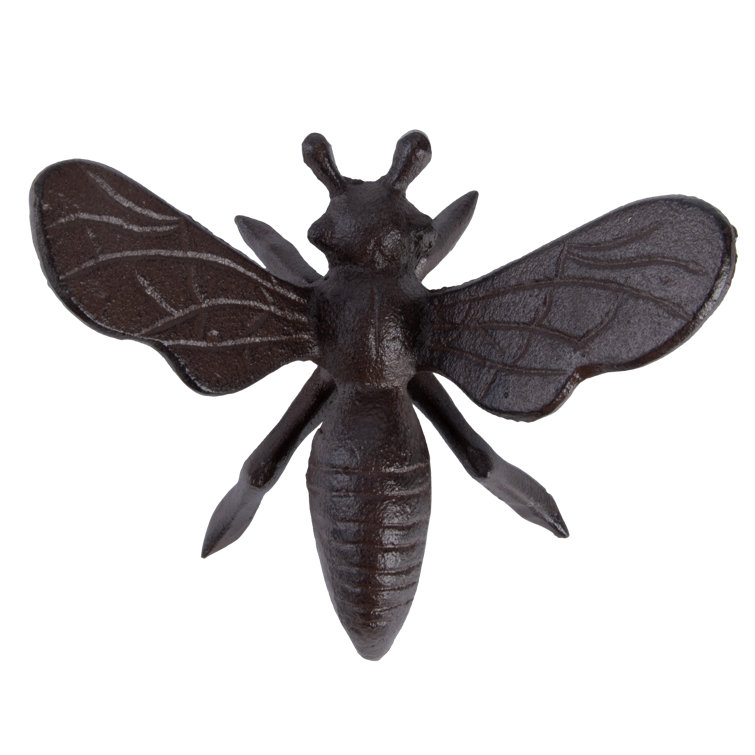 Brambly Cottage Cast Iron Bee | Wayfair.co.uk