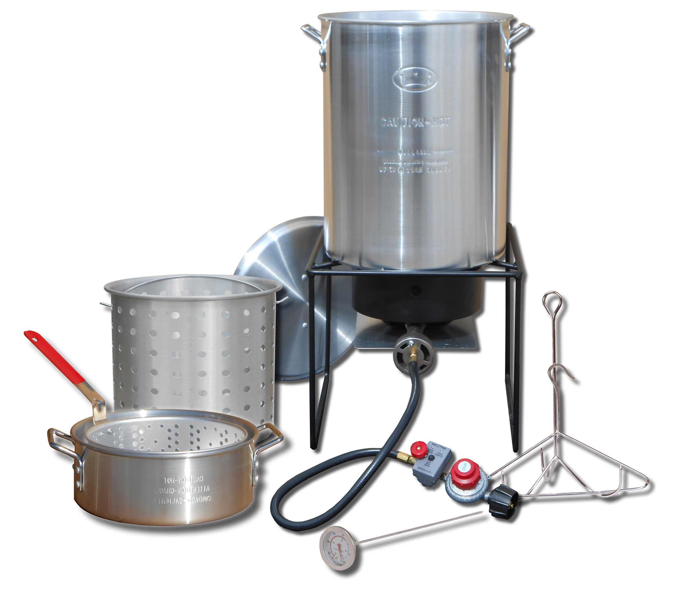 King Kooker Portable Propane Outdoor Deep Frying/Boiling Kit - Includes ...