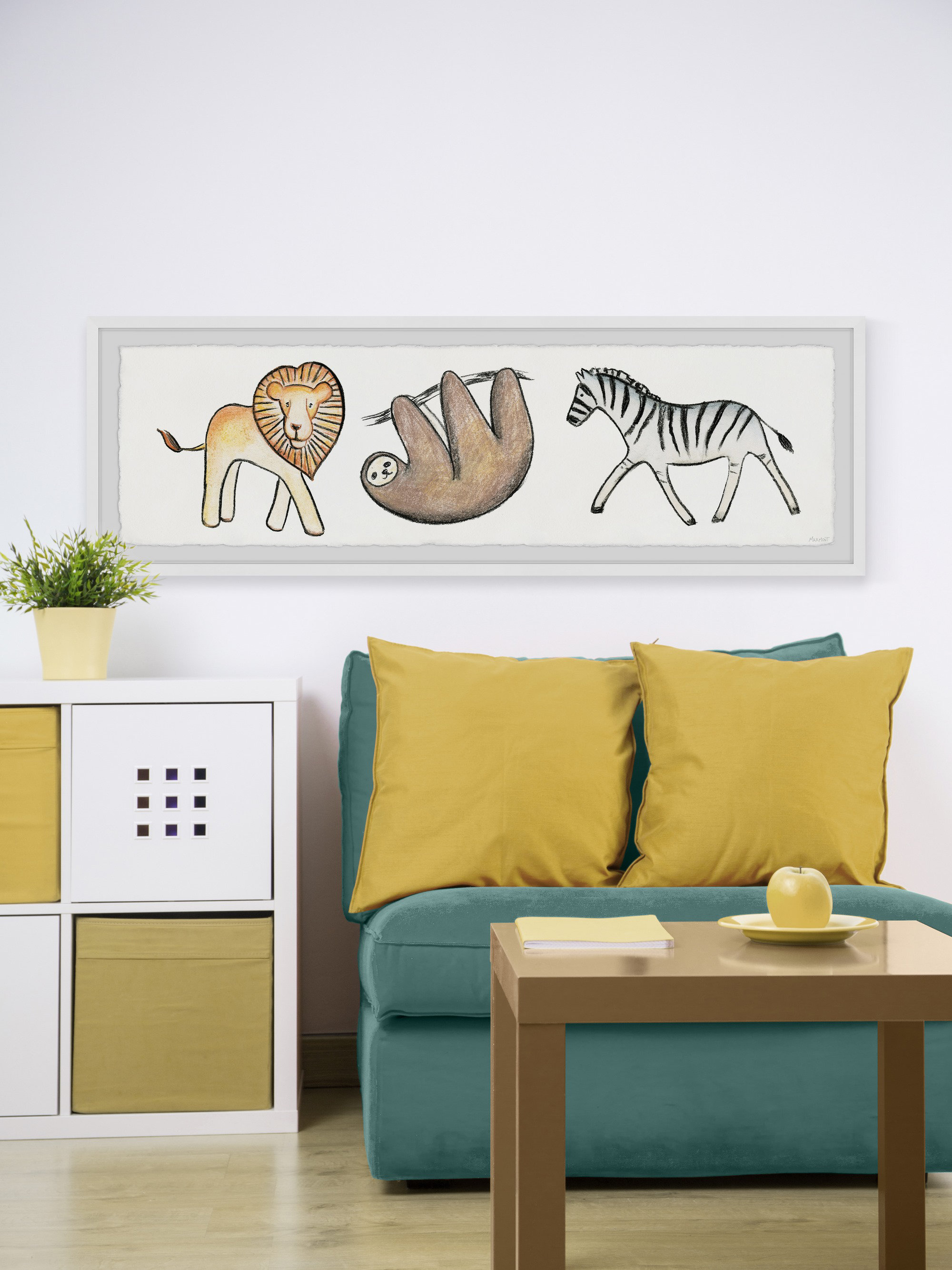 Indigo Safari Jillian Jungle Wanderer Framed Art | Wayfair
