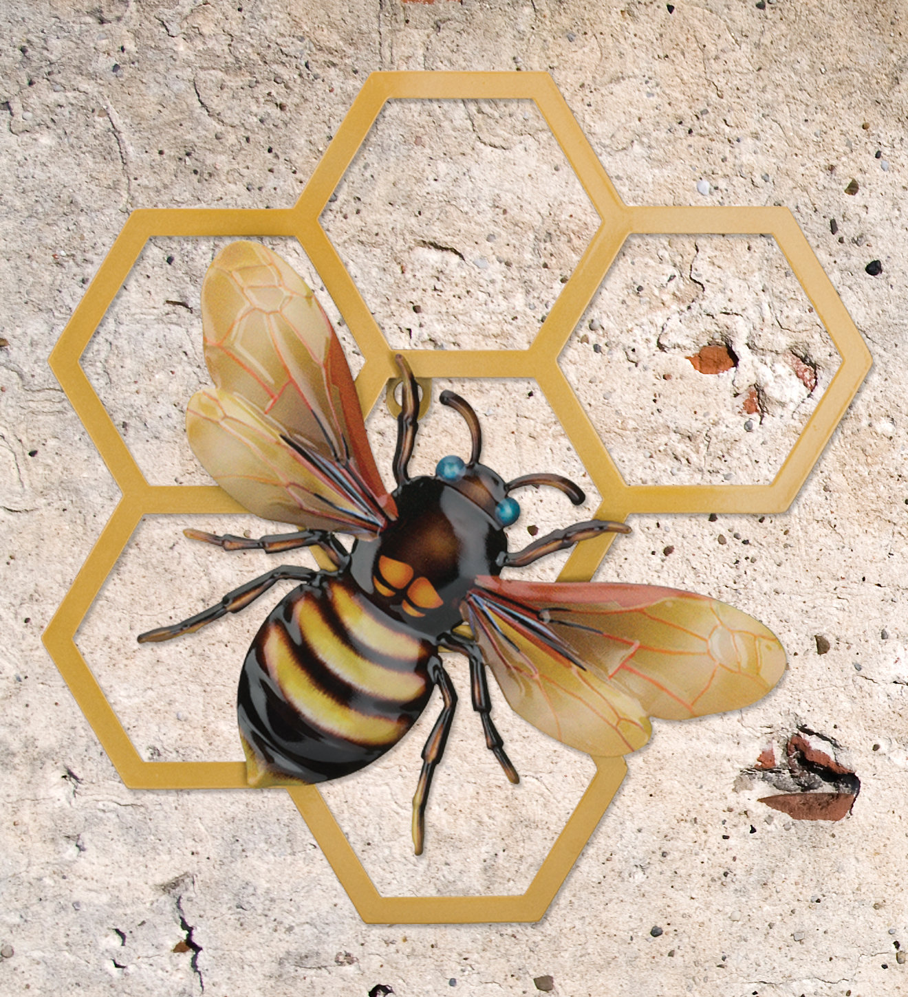 Regal Art & Gift Luster Bee Wall Decor - One Bee | Wayfair