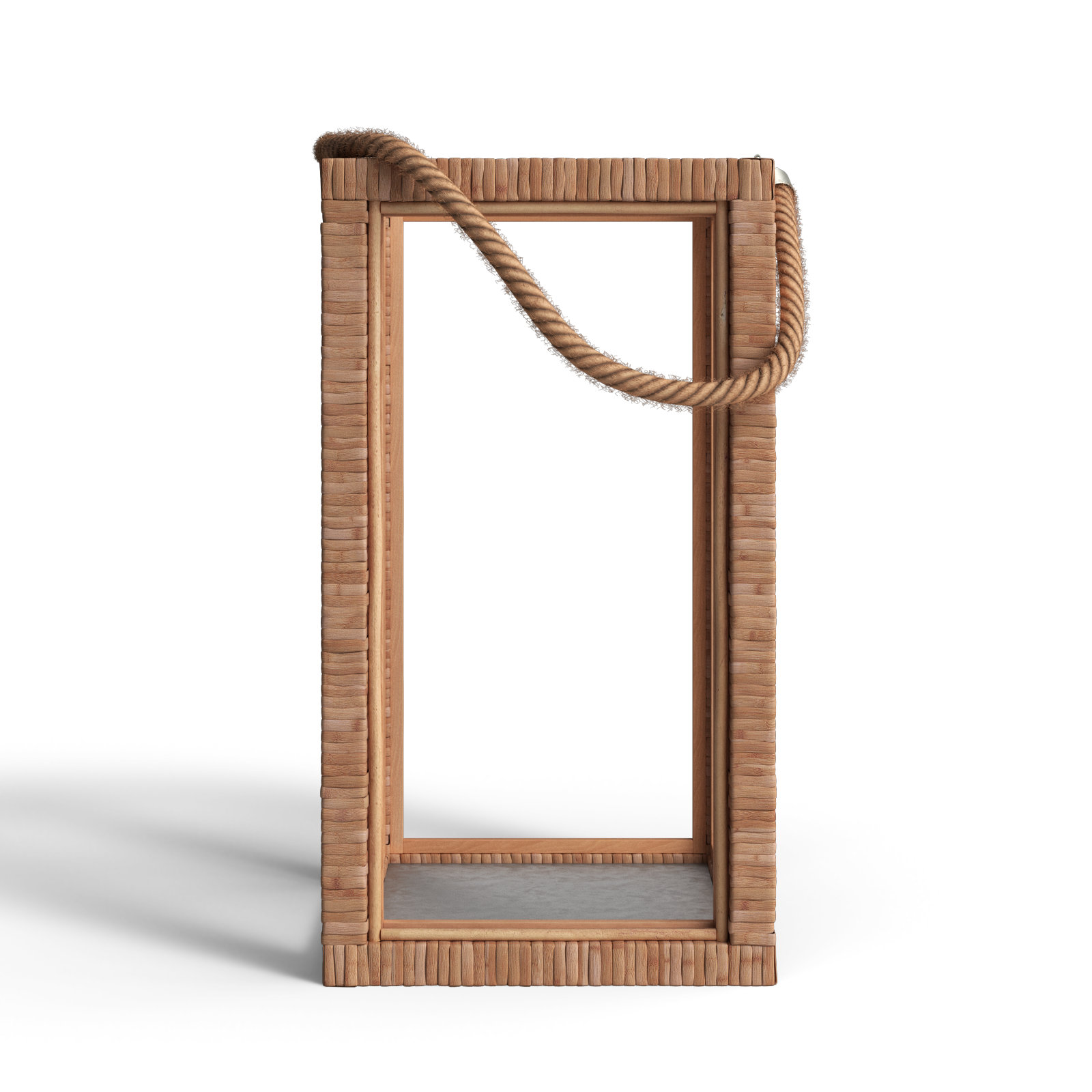 Birch Lane™ Willow Rattan Lantern | Wayfair