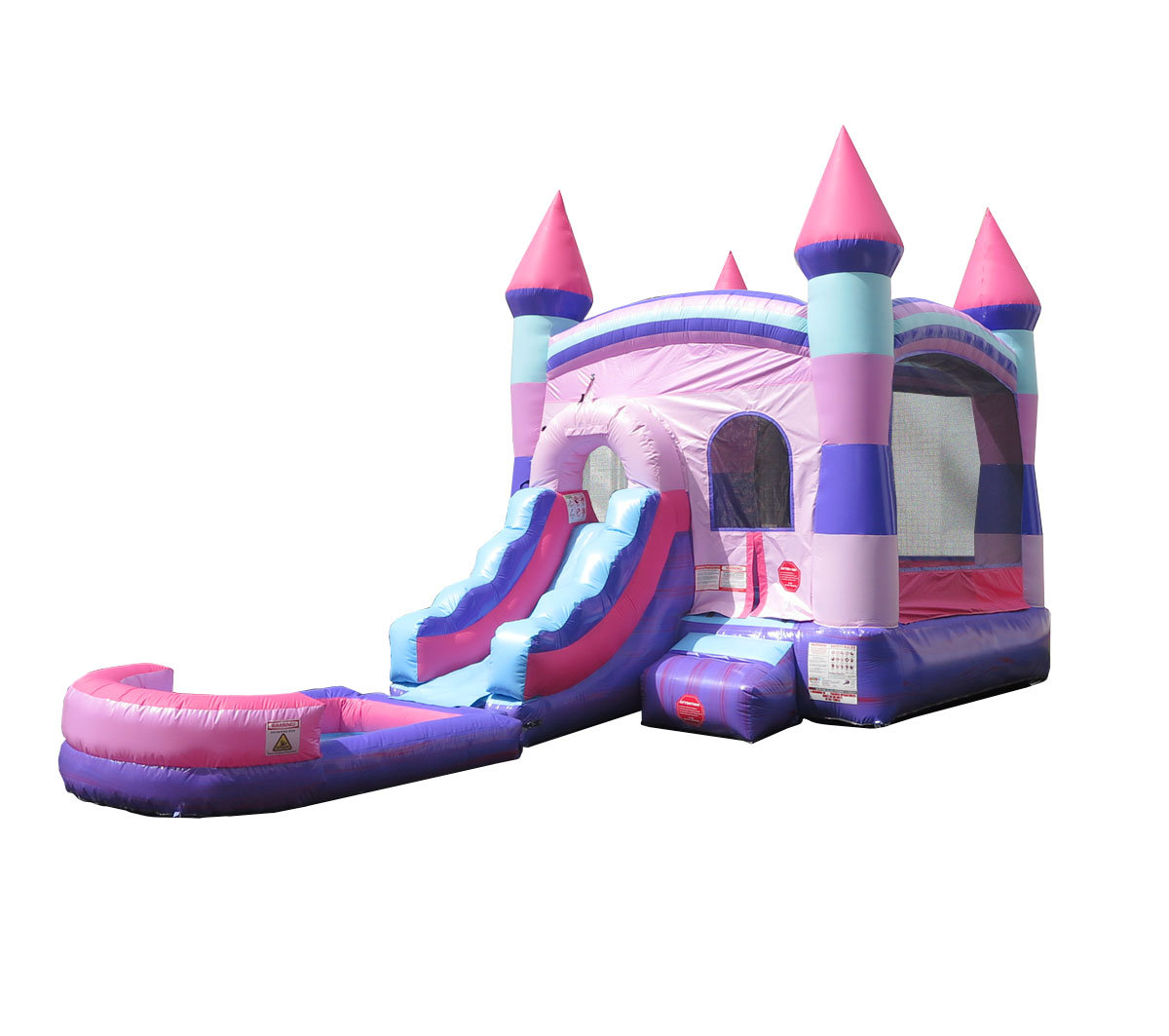 Pogo Bounce House Inflatable Bounce House with Slide for Kids - 26.5 x ...