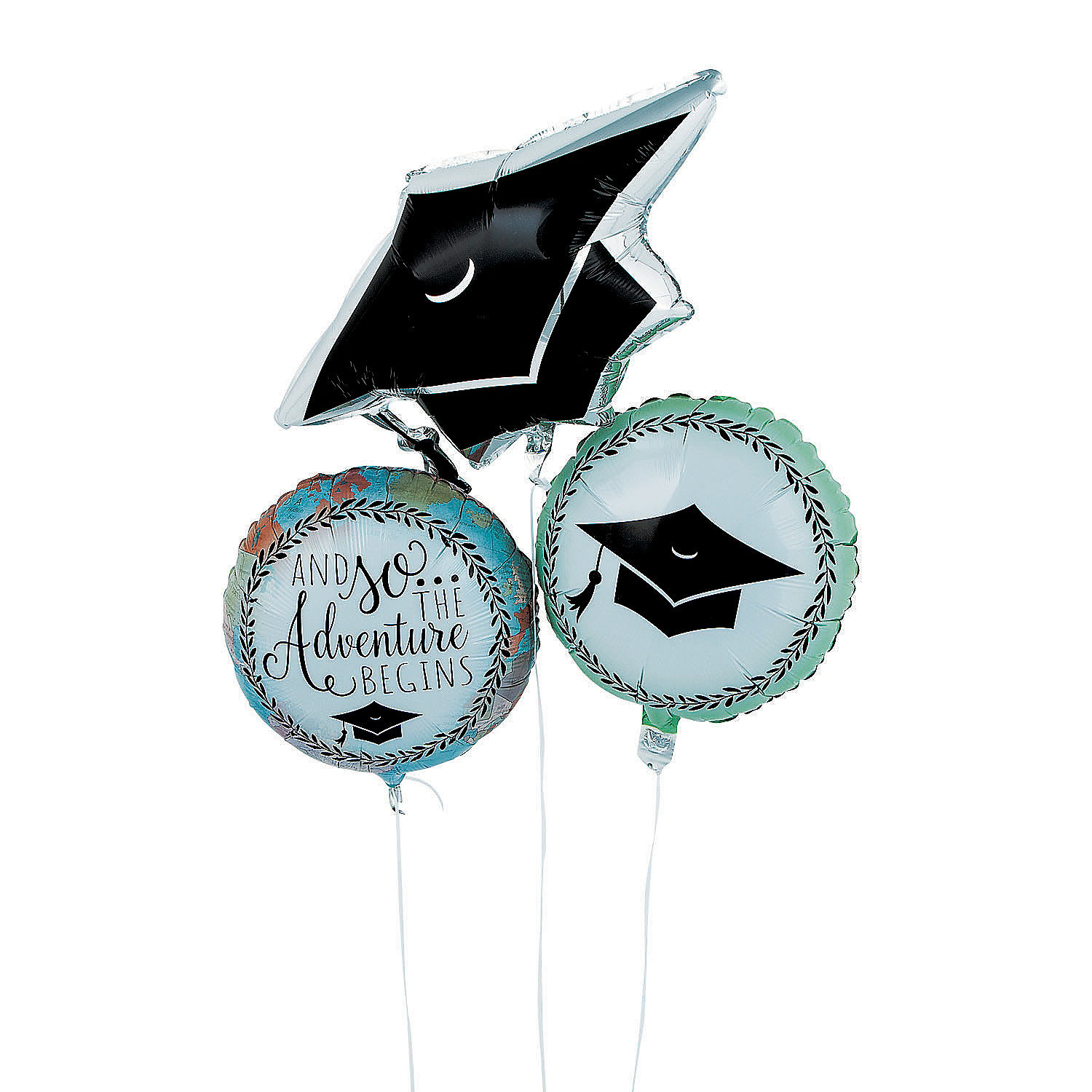 The Party Aisle™ Pedraza Bold Graduation Table Decorating Kit | Wayfair